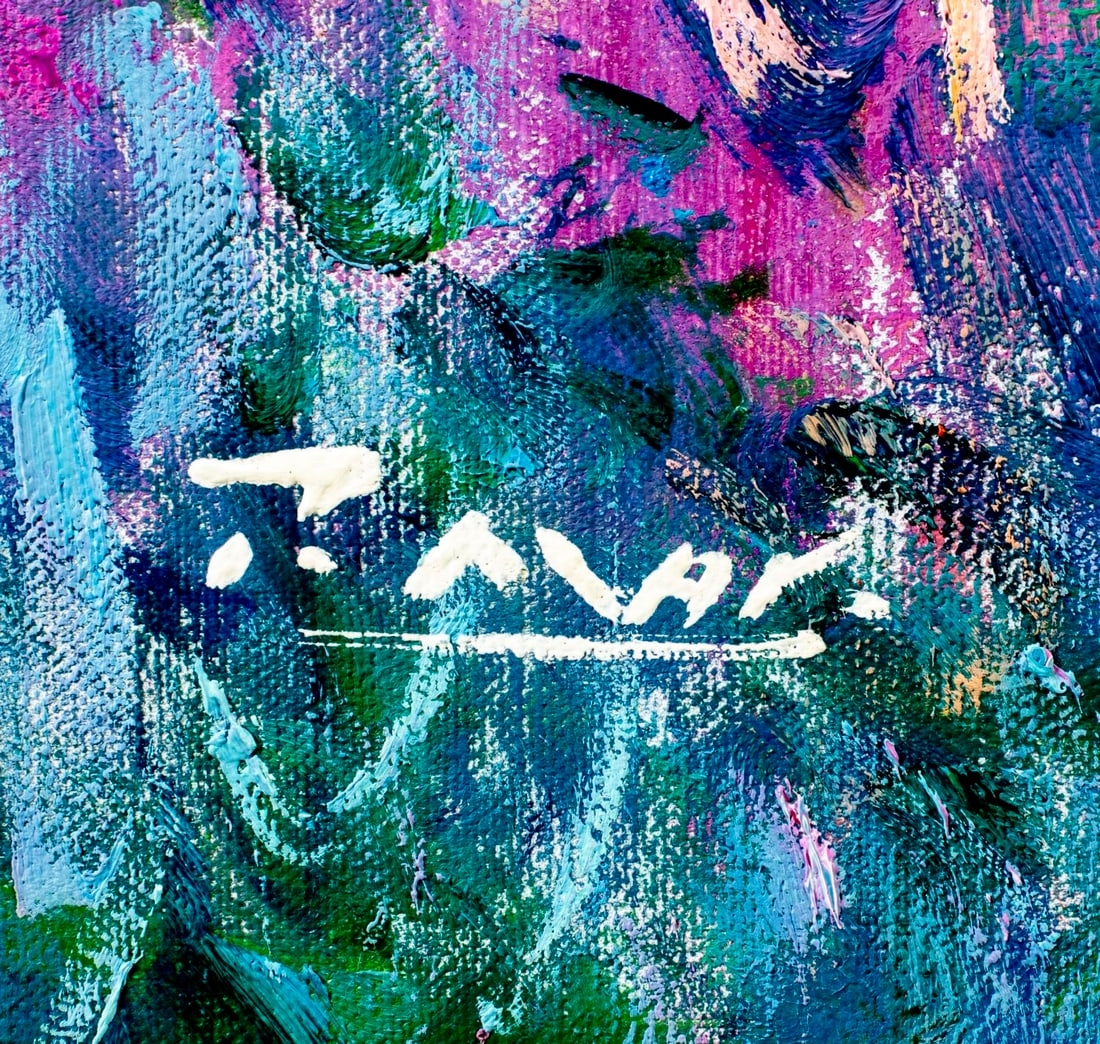 P Mak | Woman at Garden | MutualArt