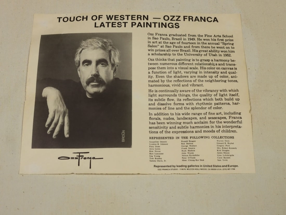 Ozz Franca | Portrait of Indian Woman | MutualArt