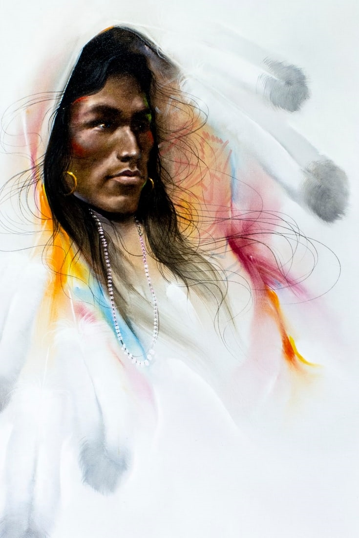 Ozz Franca | Portrait of Indian Man | MutualArt