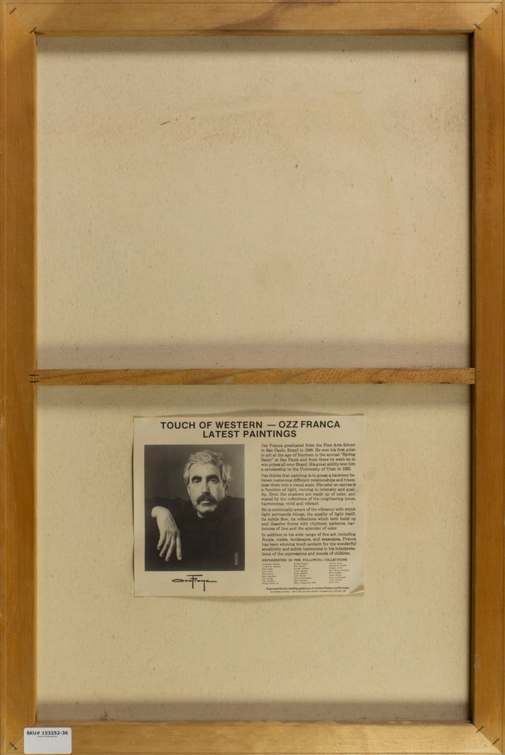 Ozz Franca | Portrait of Indian Man | MutualArt