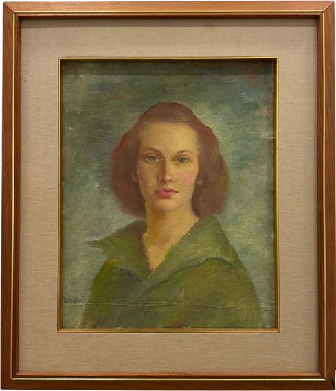 Jane Downs Carter | Self Portrait | MutualArt