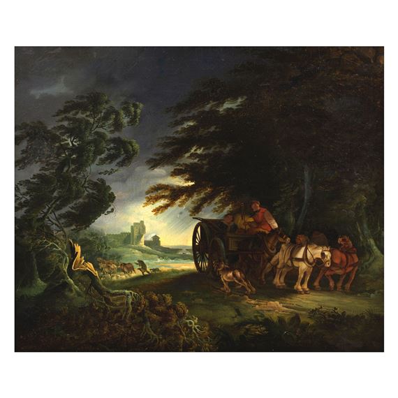 Samuel Colman | An incoming storm | MutualArt