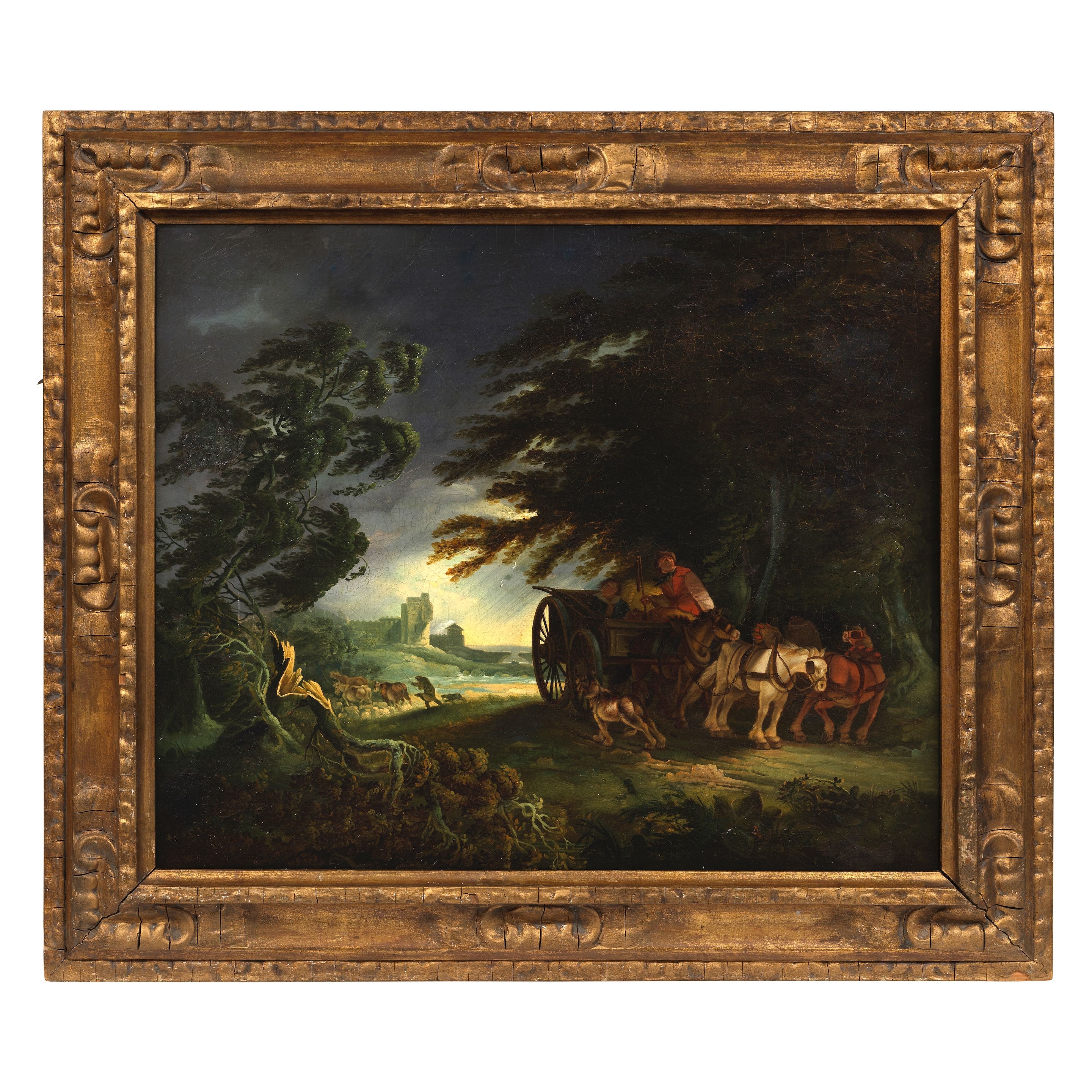 Samuel Colman | An incoming storm | MutualArt