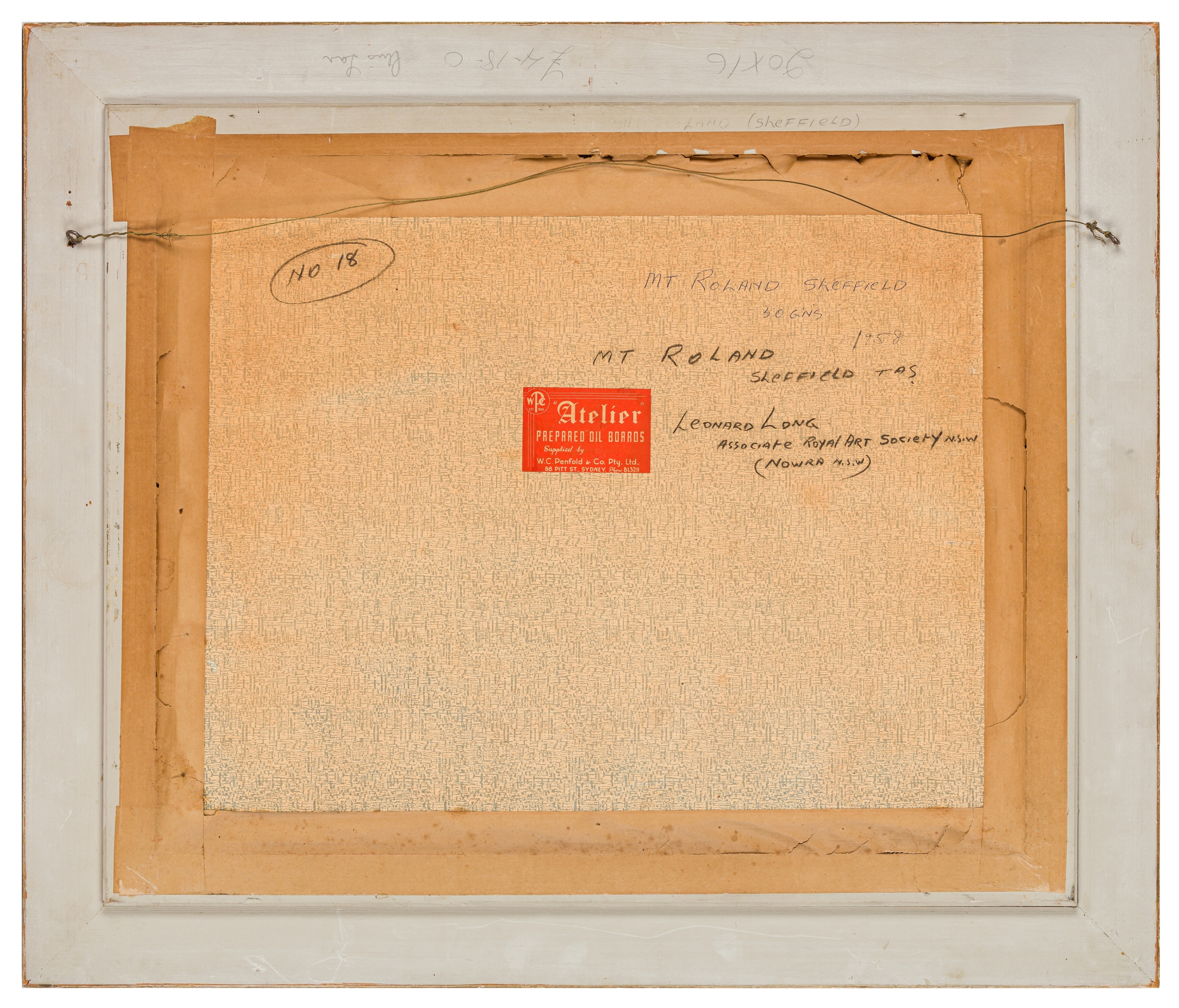 Leonard Hugh Long | Mount Roland, Sheffield | MutualArt