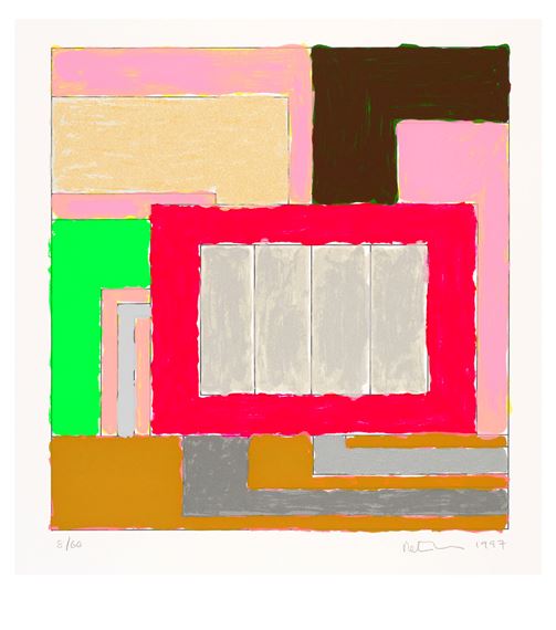 Peter Halley | Somebody / Nobody (1997) | MutualArt