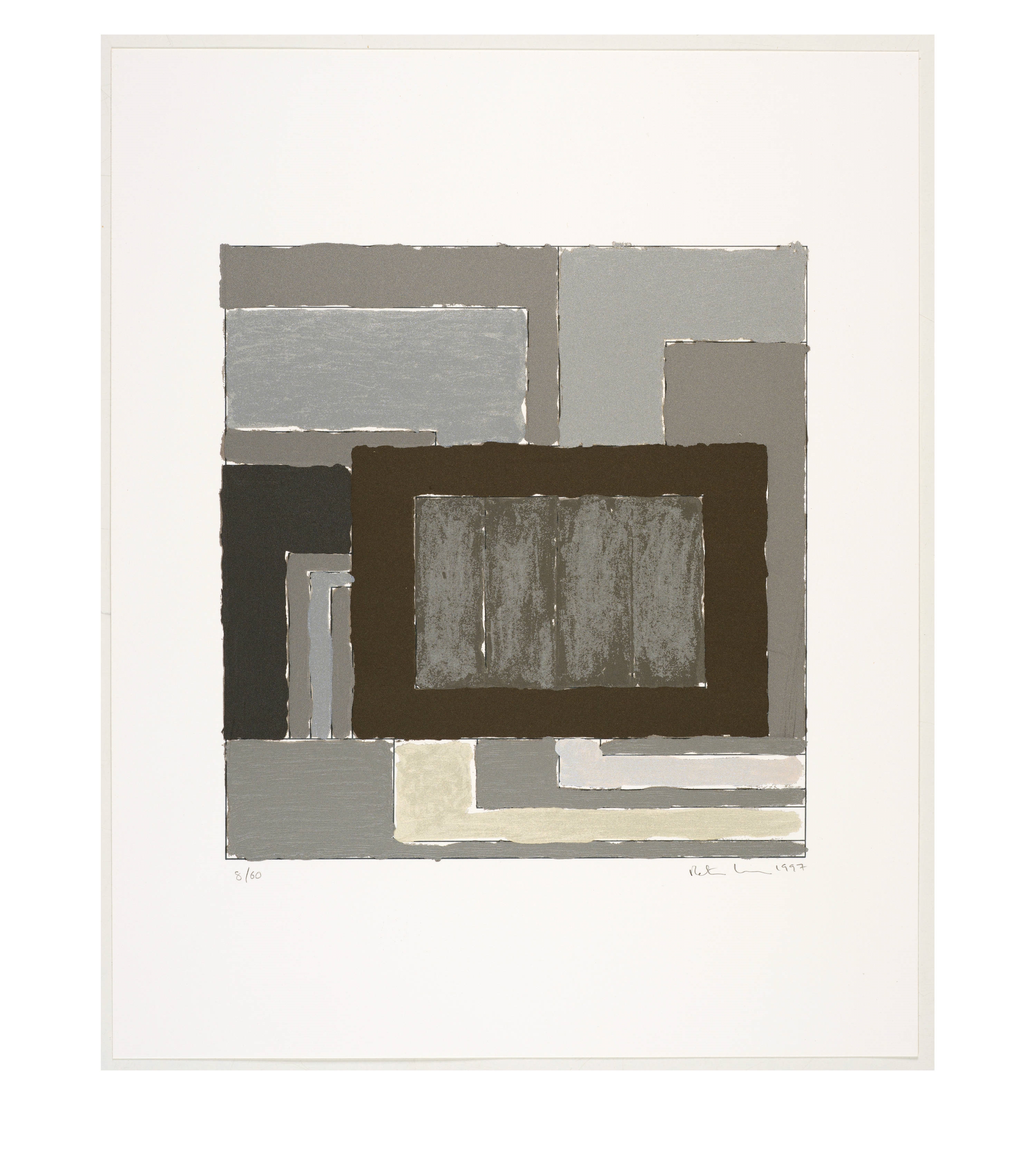 Peter Halley | Somebody / Nobody (1997) | MutualArt