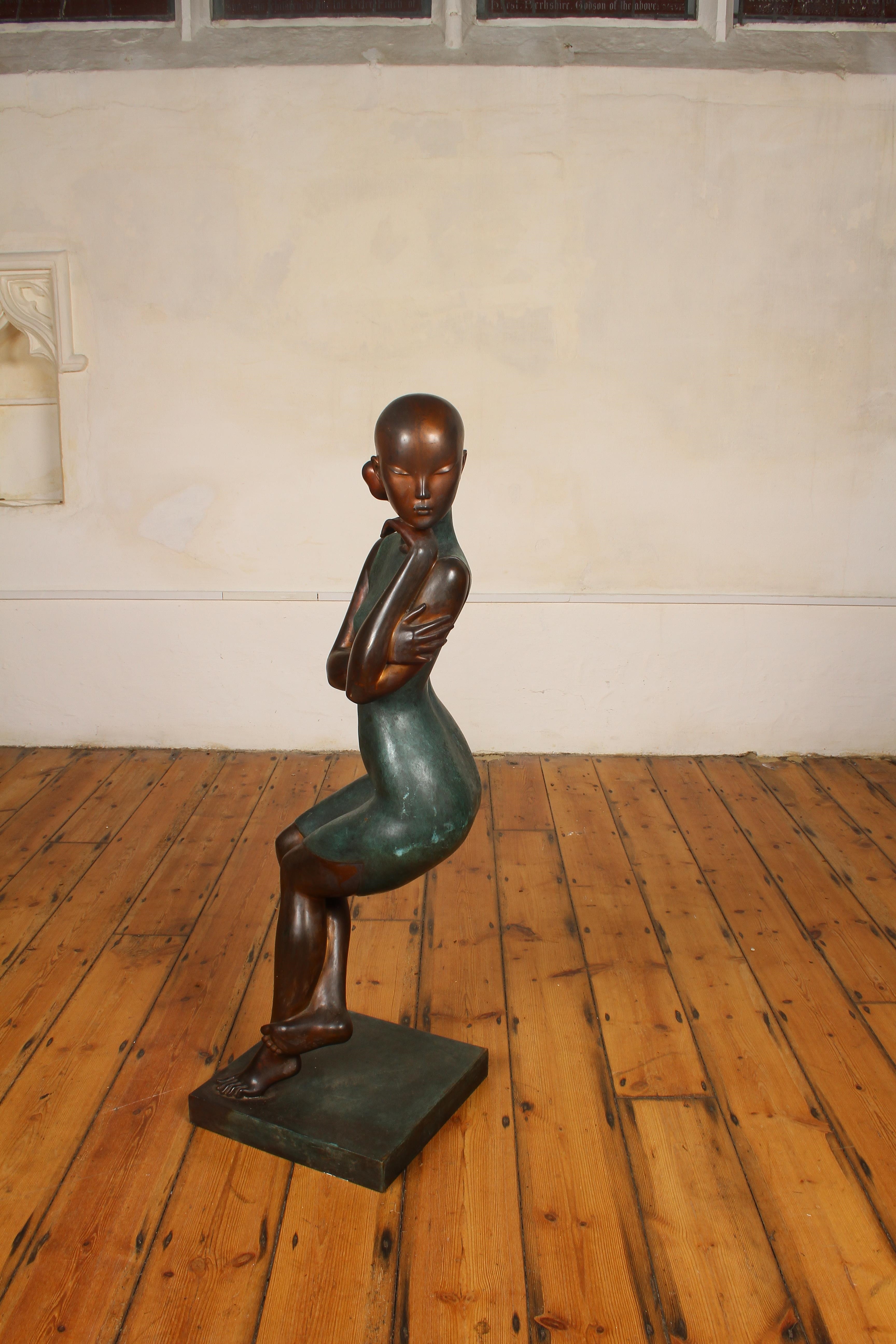 Chinese School | Figure of a girl | MutualArt