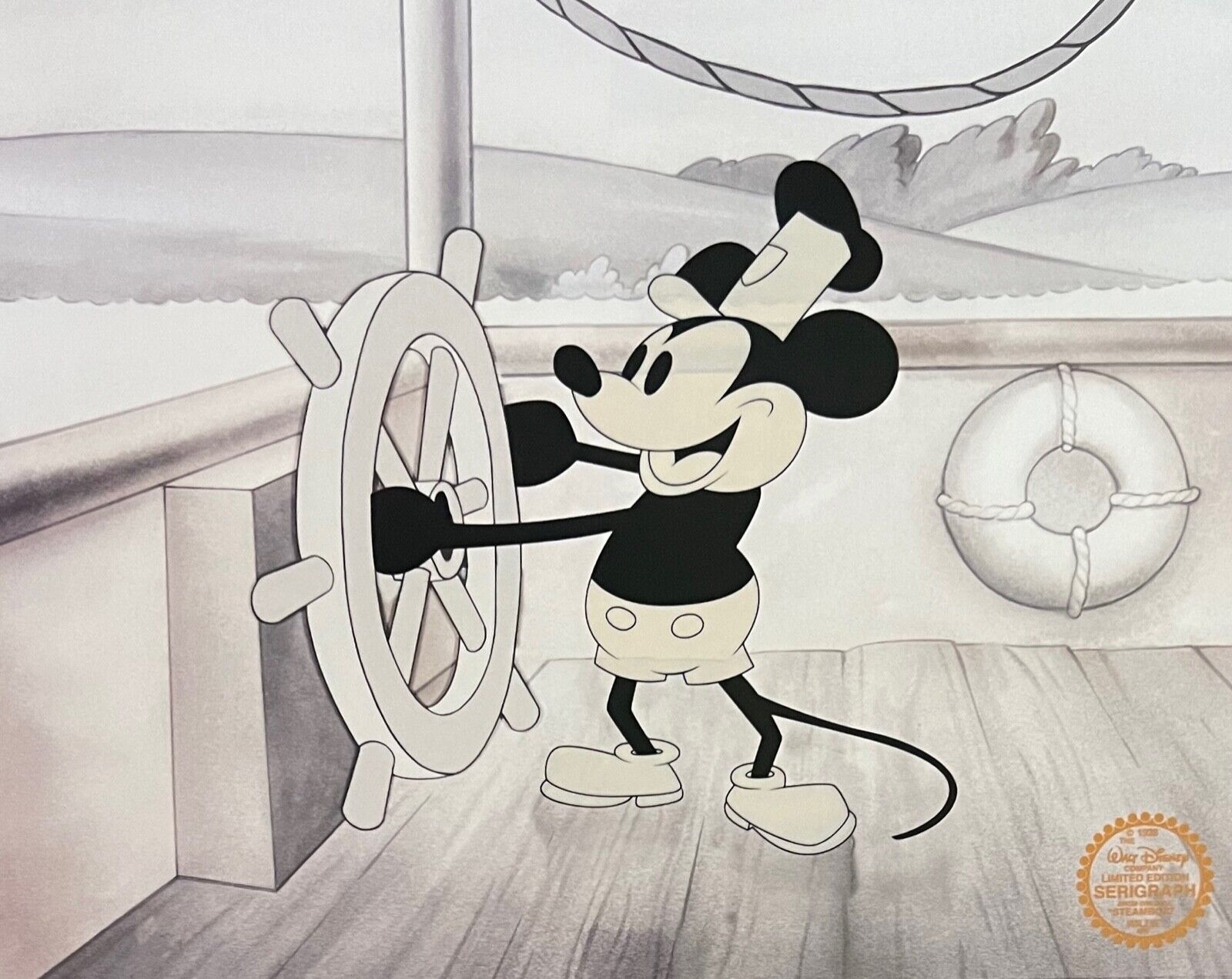 Walt Disney | Disney Steamboat Willie Mickey Mouse Limited Edition ...