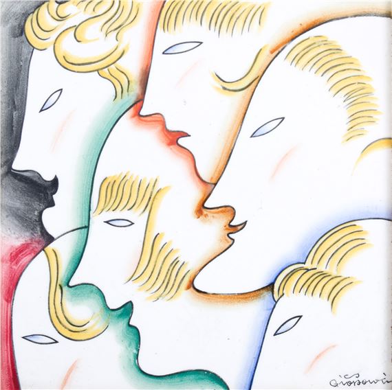 Gio Ponti | ceramic wall tile | MutualArt