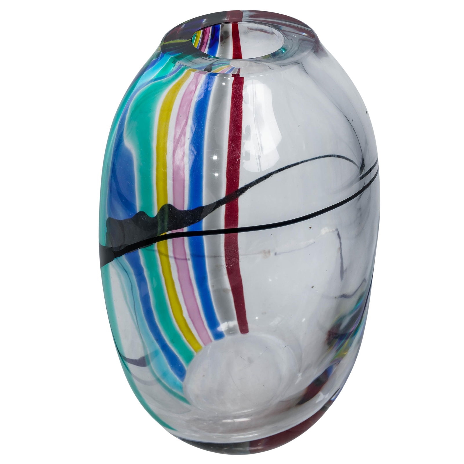 Livio Seguso | Murano Pop Art Vase (1970s) | MutualArt