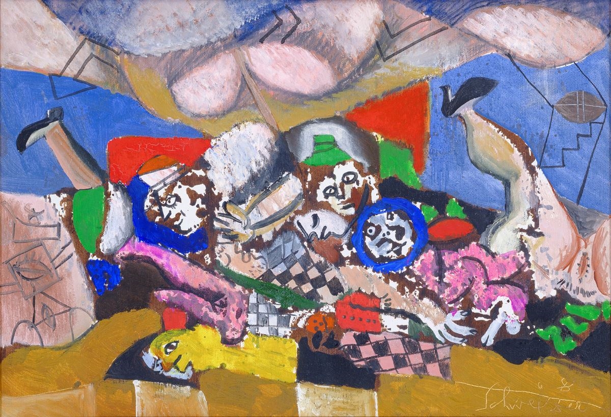 Riccardo Schweizer | The match (1985) | MutualArt