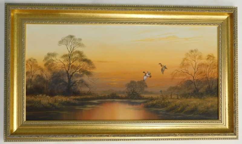 David Waller | Duck over Water | MutualArt