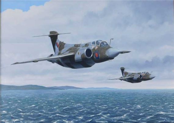 Stephen Chard | Low Riders 12 SQN MS Buccaneer S2B's | MutualArt