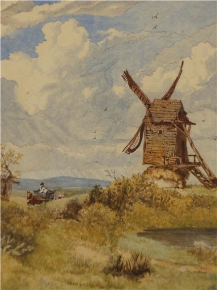 Thomas Creswick | The Windmill | MutualArt