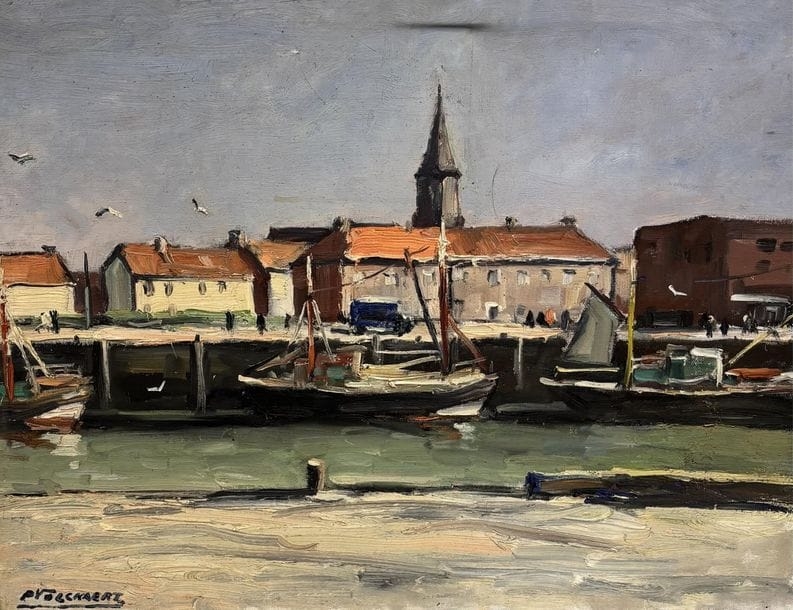 Piet Volckaert | Animated harbor | MutualArt