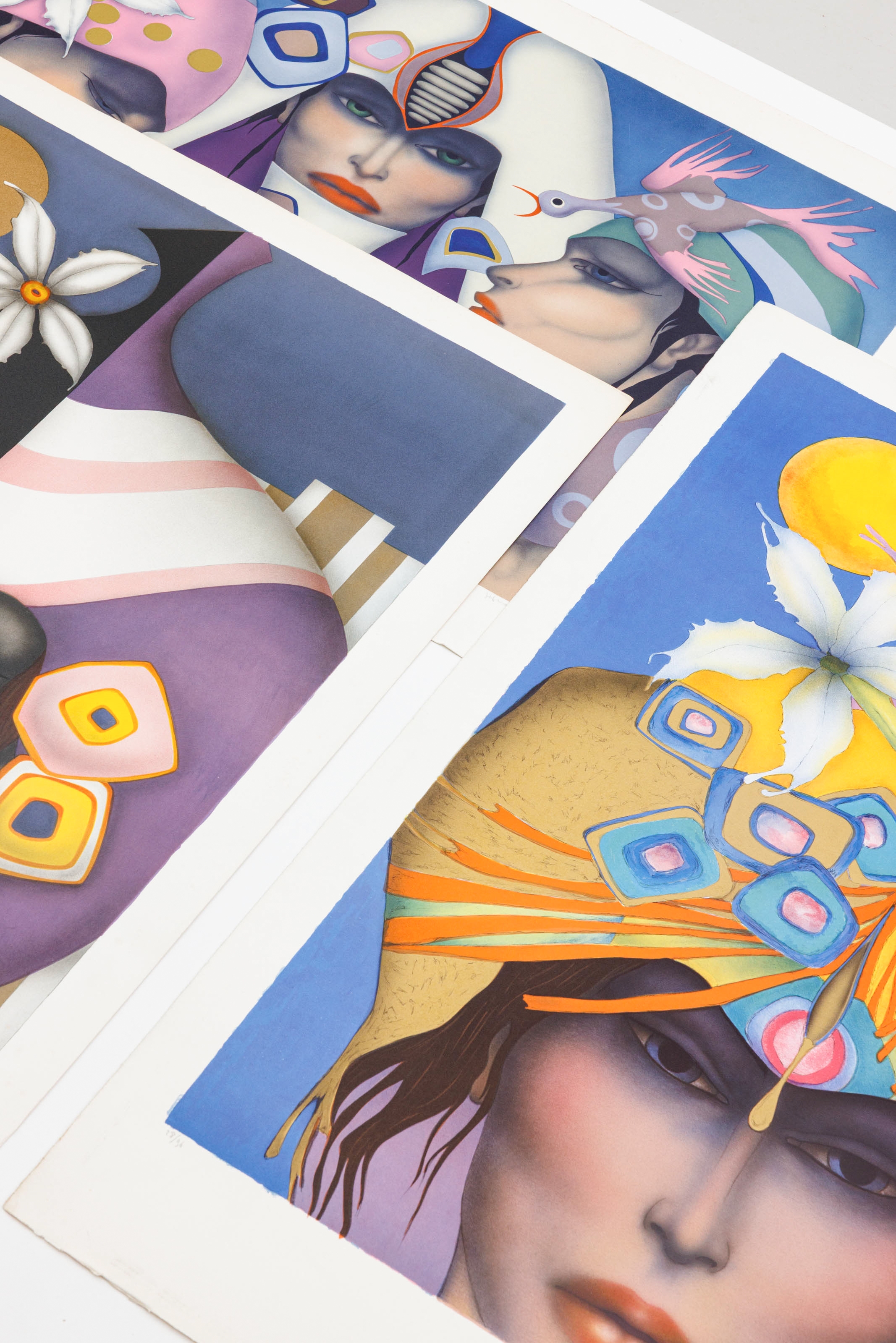 Jef van Tuerenhout | A set of three colour screen prints | MutualArt