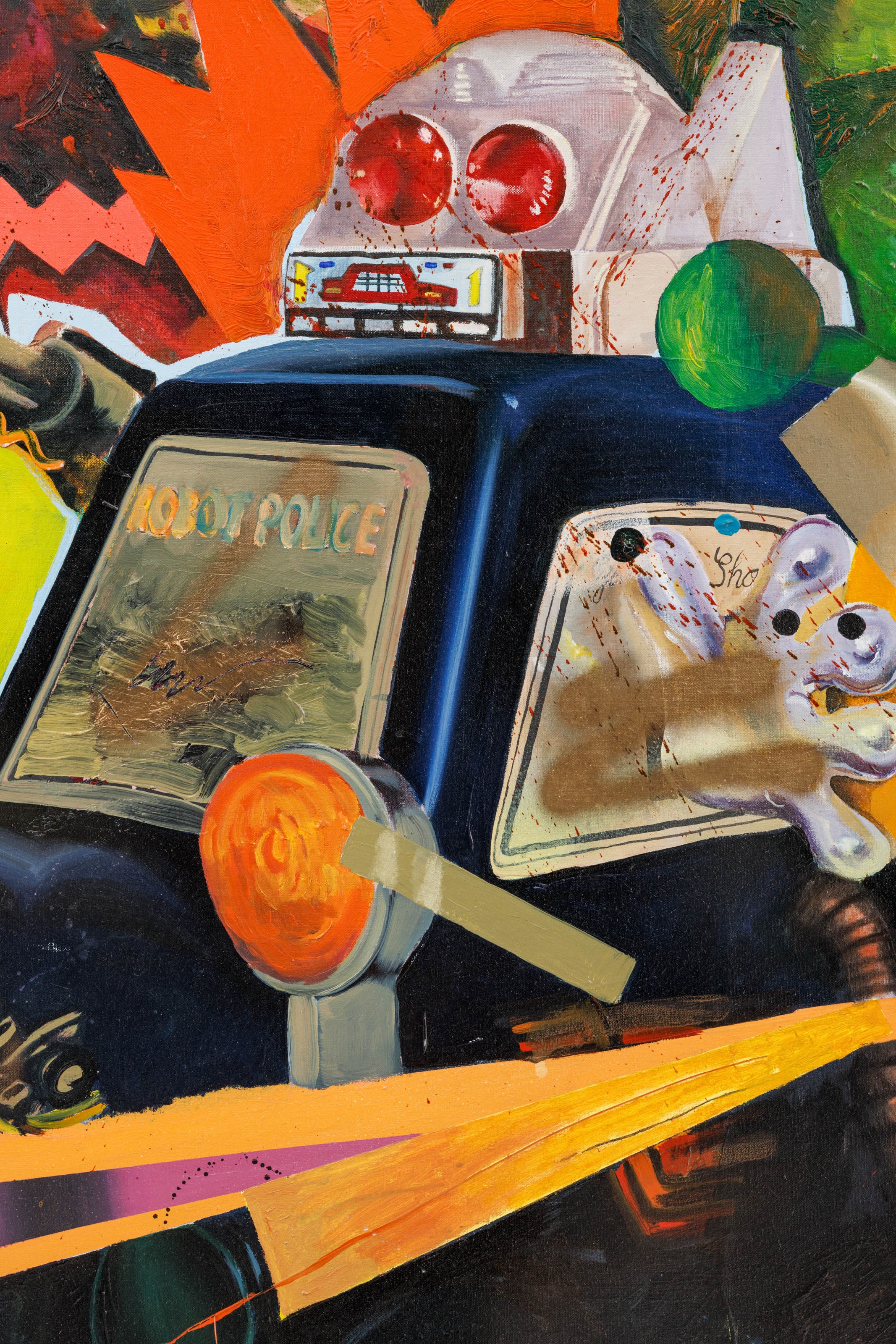 Zbigniew Gorlak | Police car (1988) | MutualArt