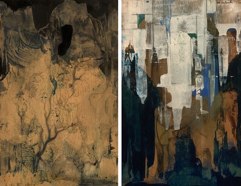 Marcel Delmotte | Paysages fantastiques (1956) | MutualArt