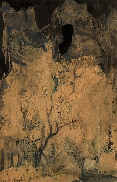 Marcel Delmotte | Paysages fantastiques (1956) | MutualArt