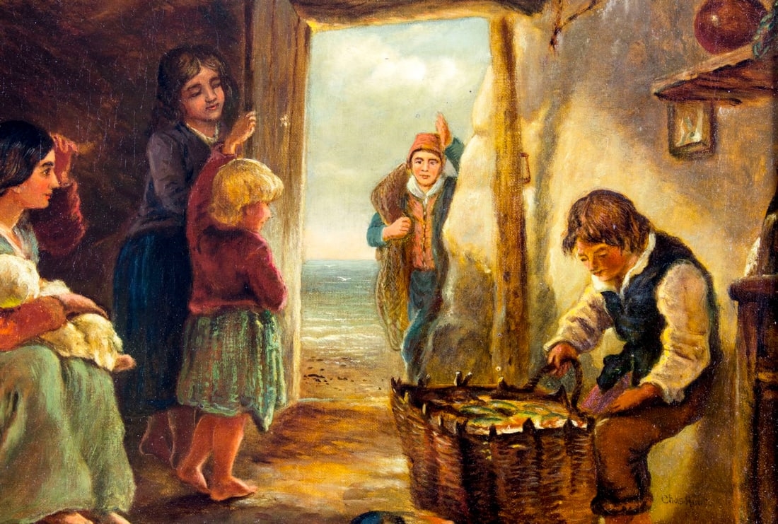 Charles Hunt | Interior Scene | MutualArt