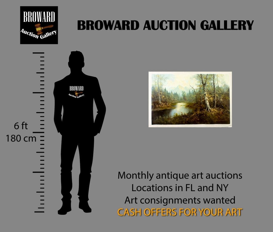 Joseph Heinrich Thomas | Mountain Stream Landscape | MutualArt