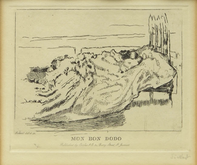 Walter Richard Sickert | Mon Bon Dodo (1915) | Compare similar artworks ...
