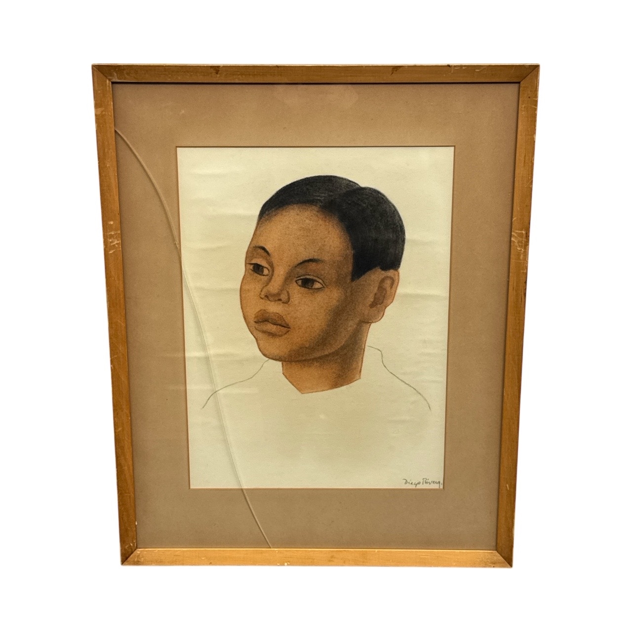 Diego Rivera | Portrait drawing | MutualArt