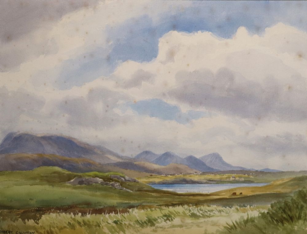 Robert Egginton | NEW LAKE FROM HORN HEAD, DUNFANAGHY, DONEGAL | MutualArt
