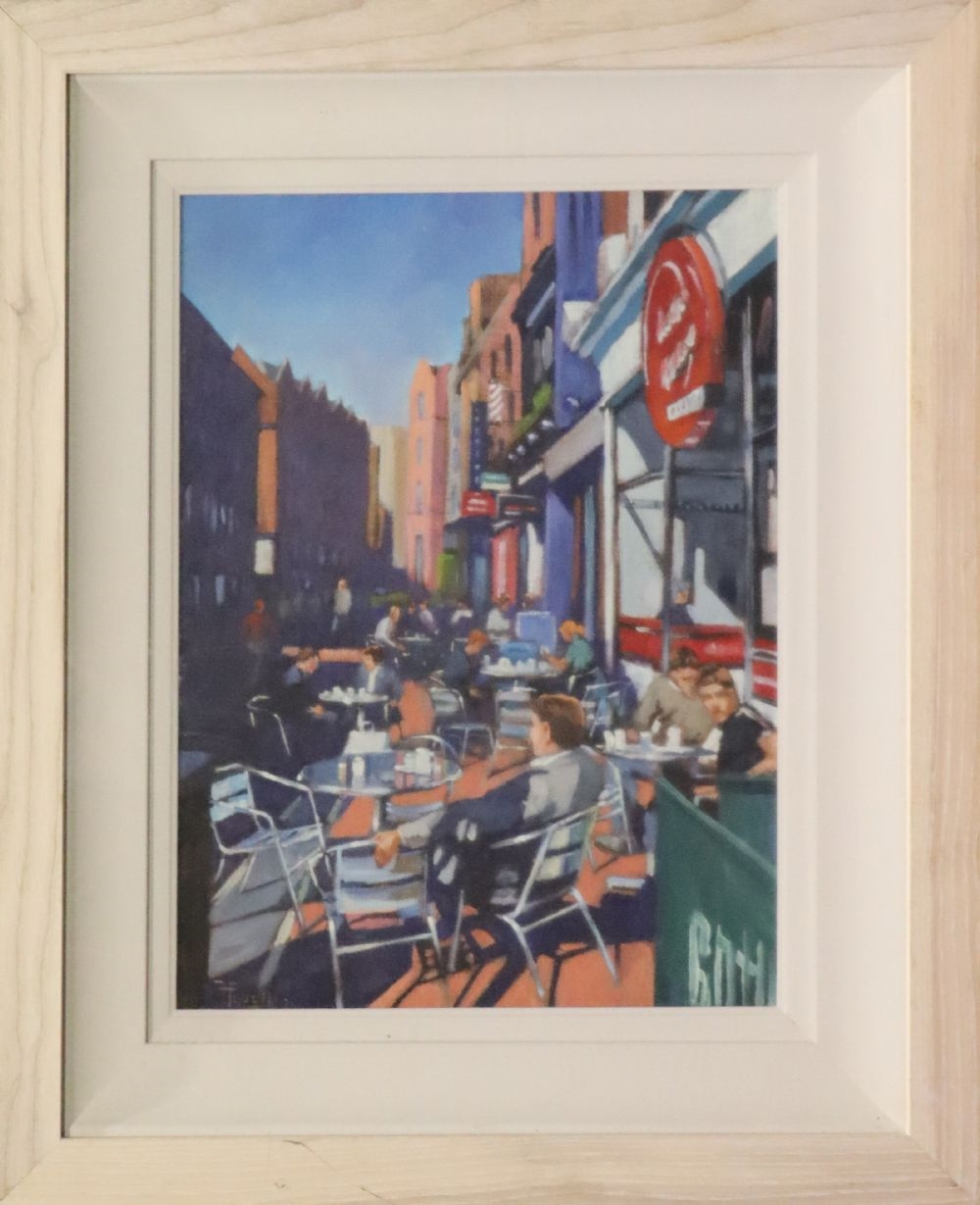 Frank Hallinan Flood | STREET CAFE SOUTH ANNE STREET | MutualArt