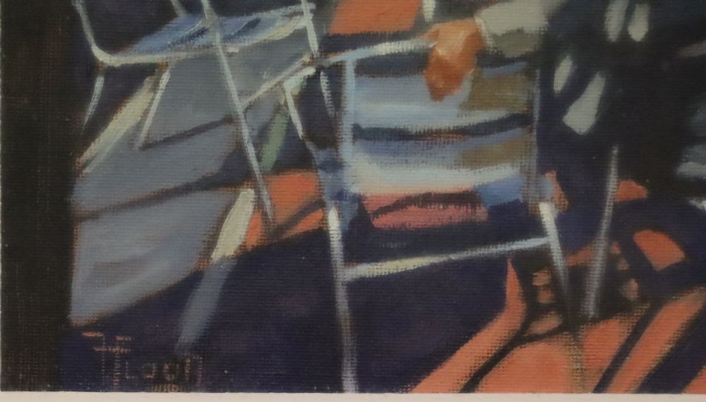Frank Hallinan Flood | STREET CAFE SOUTH ANNE STREET | MutualArt