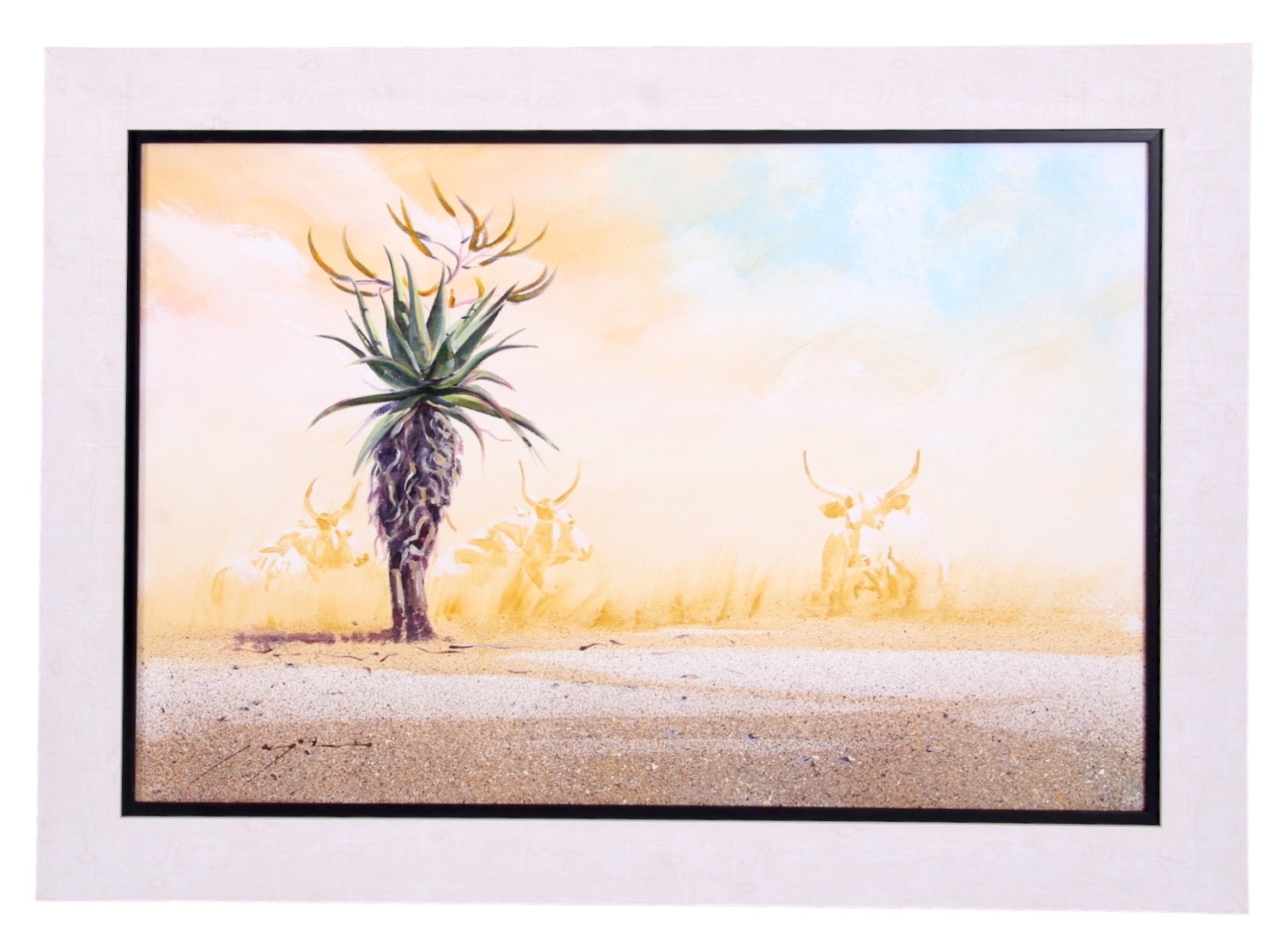 Jacques Krugel | RESTING BULLS | MutualArt