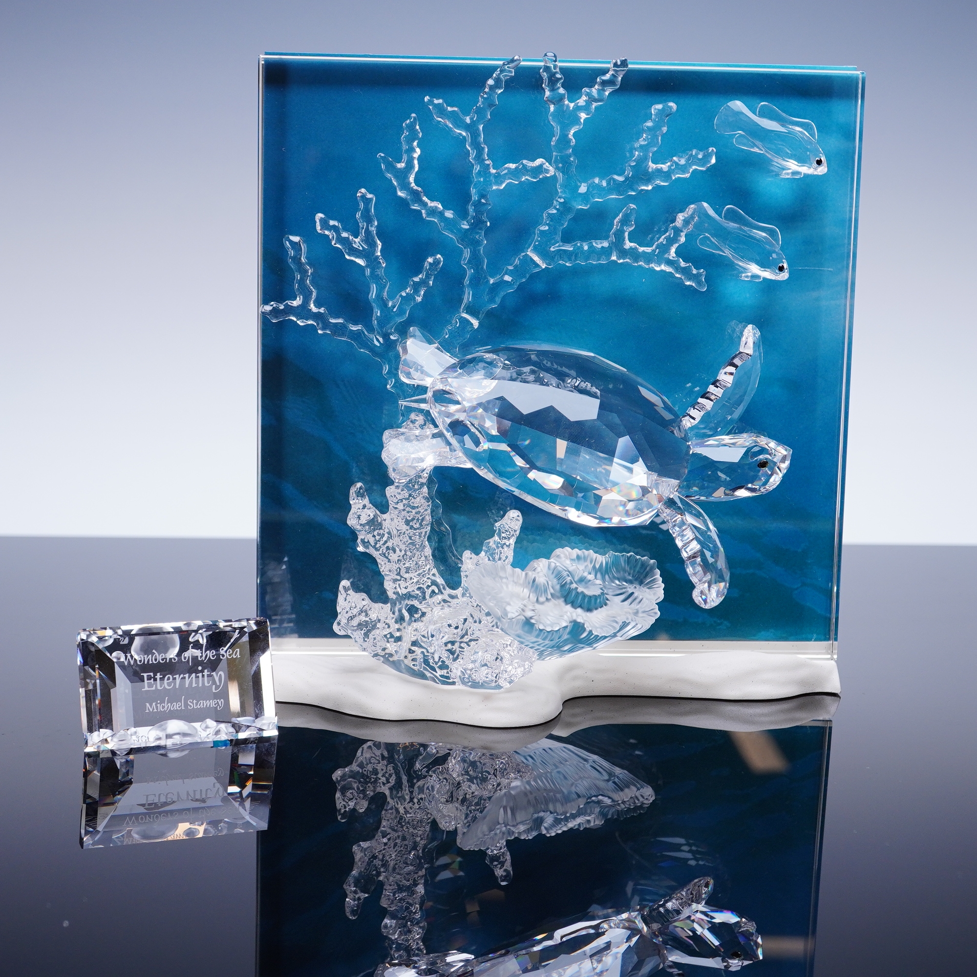 Michael Stamey | Swarovski Crystal Sculpture, Wonders of the Sea ...