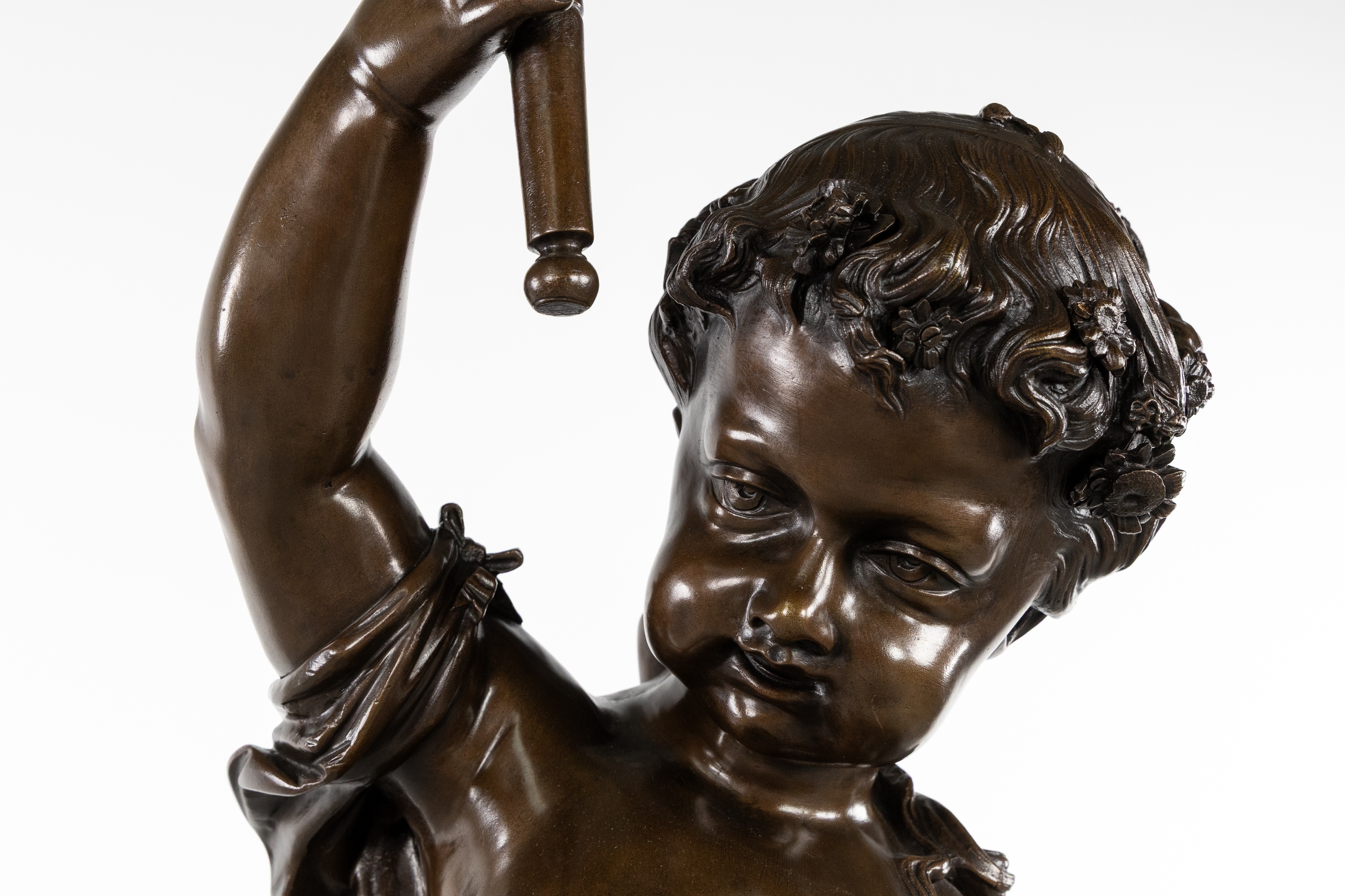 Mathurin Moreau | Putto with Torch | MutualArt