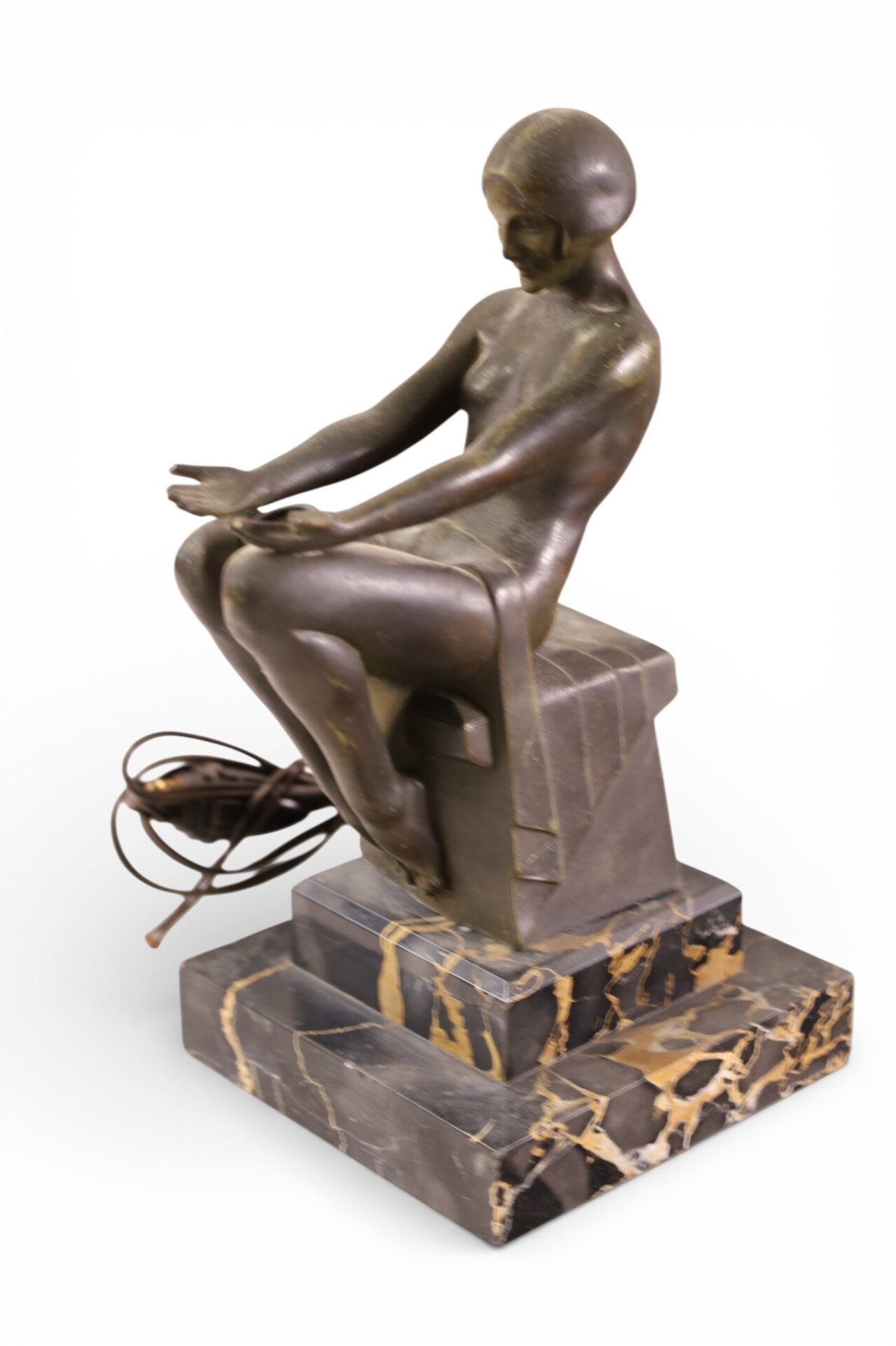 Max Le Verrier | FRENCH ART DECO TABLE LAMP | MutualArt