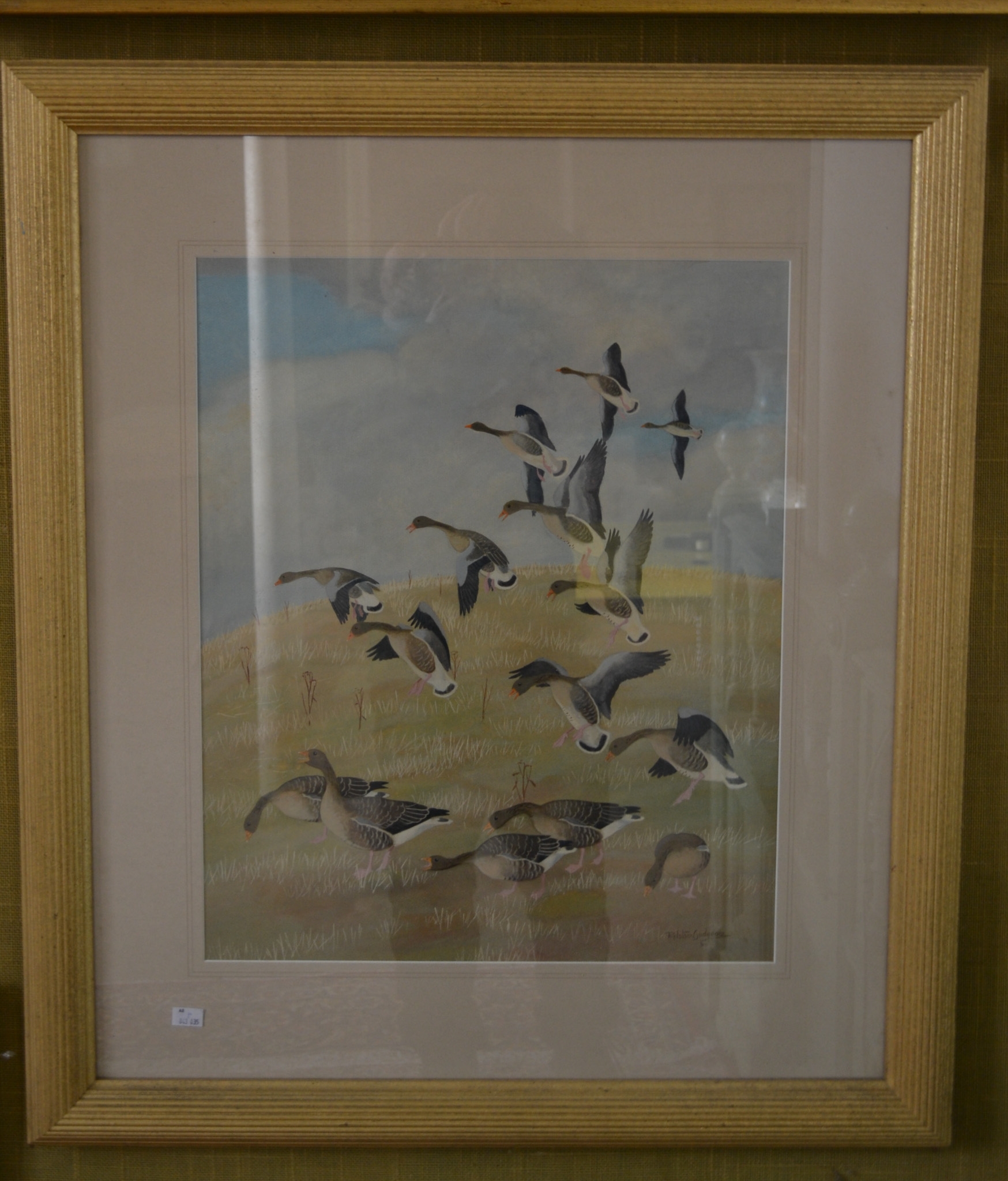 Ralston Gudgeon | Pink footed geese | MutualArt