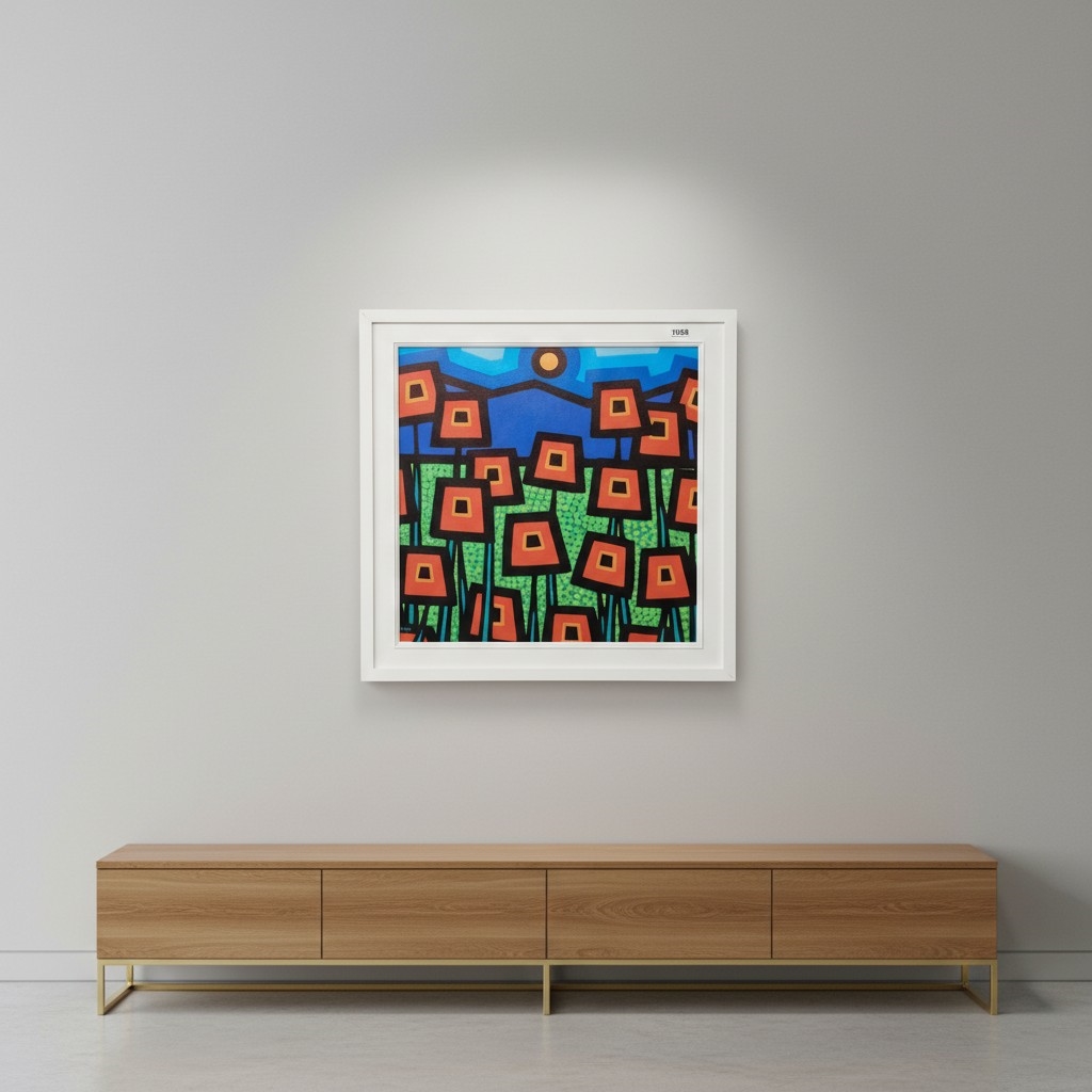 John Nolan | Poppy Scape (2015) | MutualArt