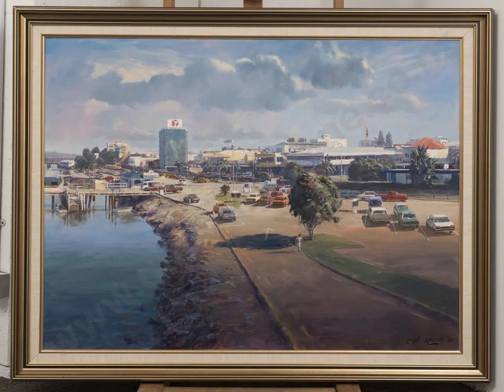John Speedy | Tauranga Cityscape (91) | MutualArt