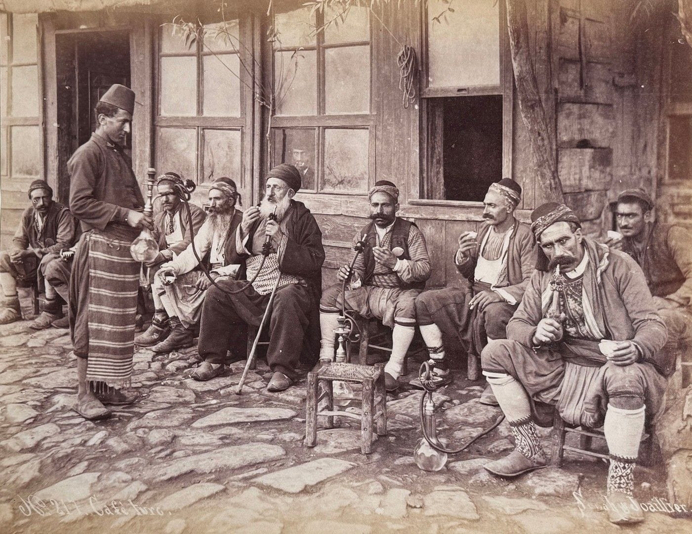 J. Pascal Sébah | Café turc (Circa 1885) | MutualArt