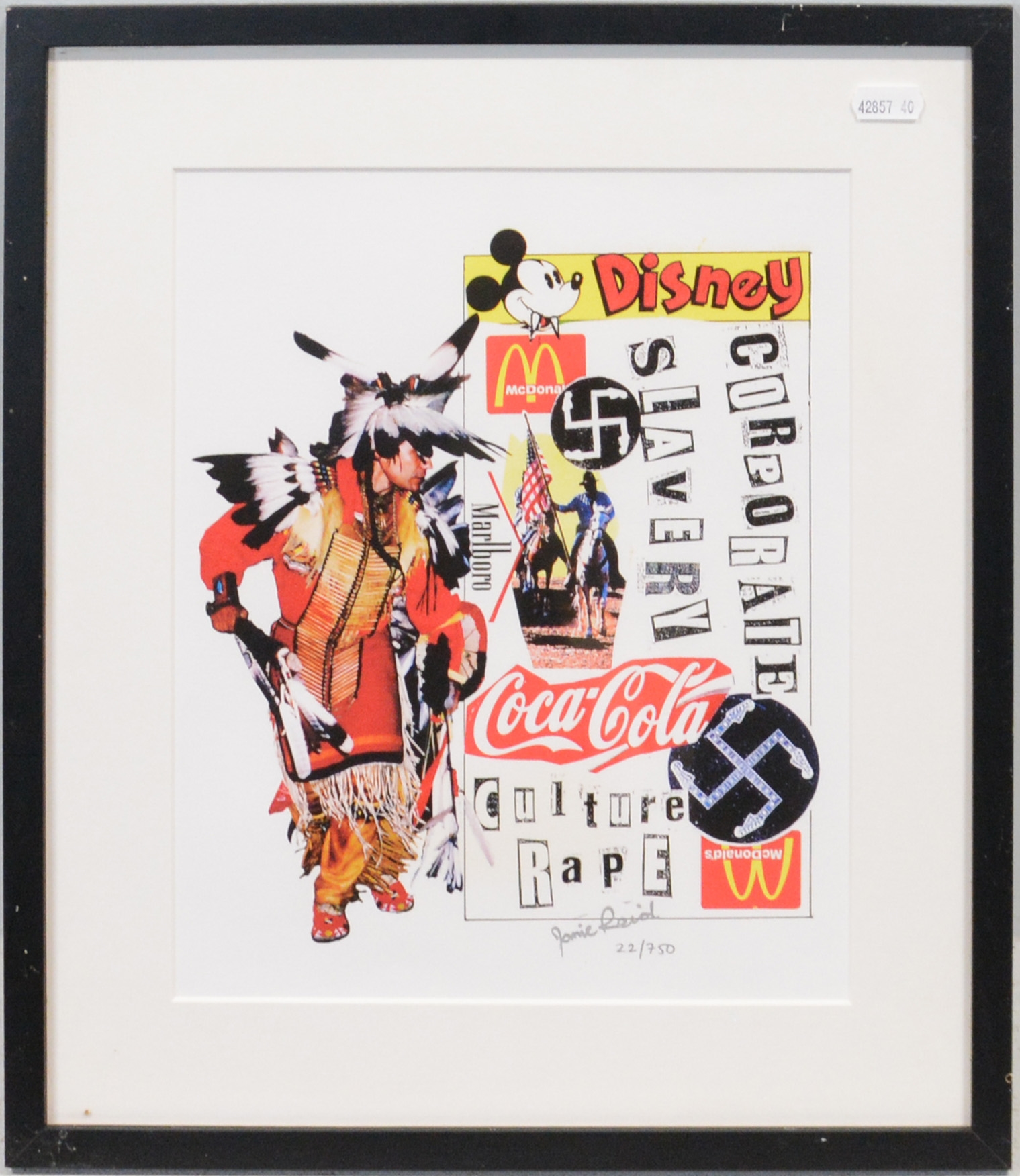 Jamie Reid | Corporate Slavery | MutualArt