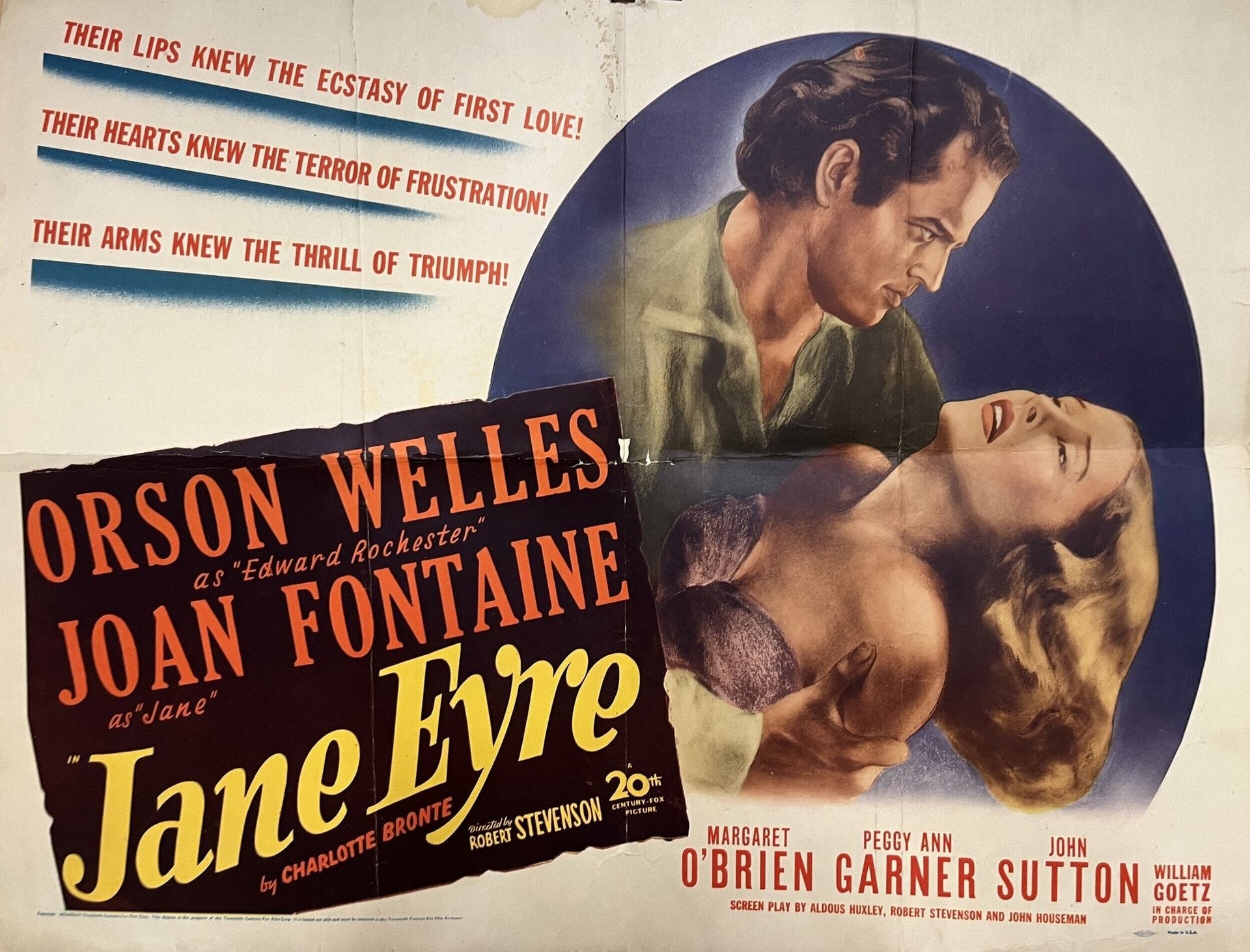 Robert Stevenson | JANE EYRE (1943) | MutualArt