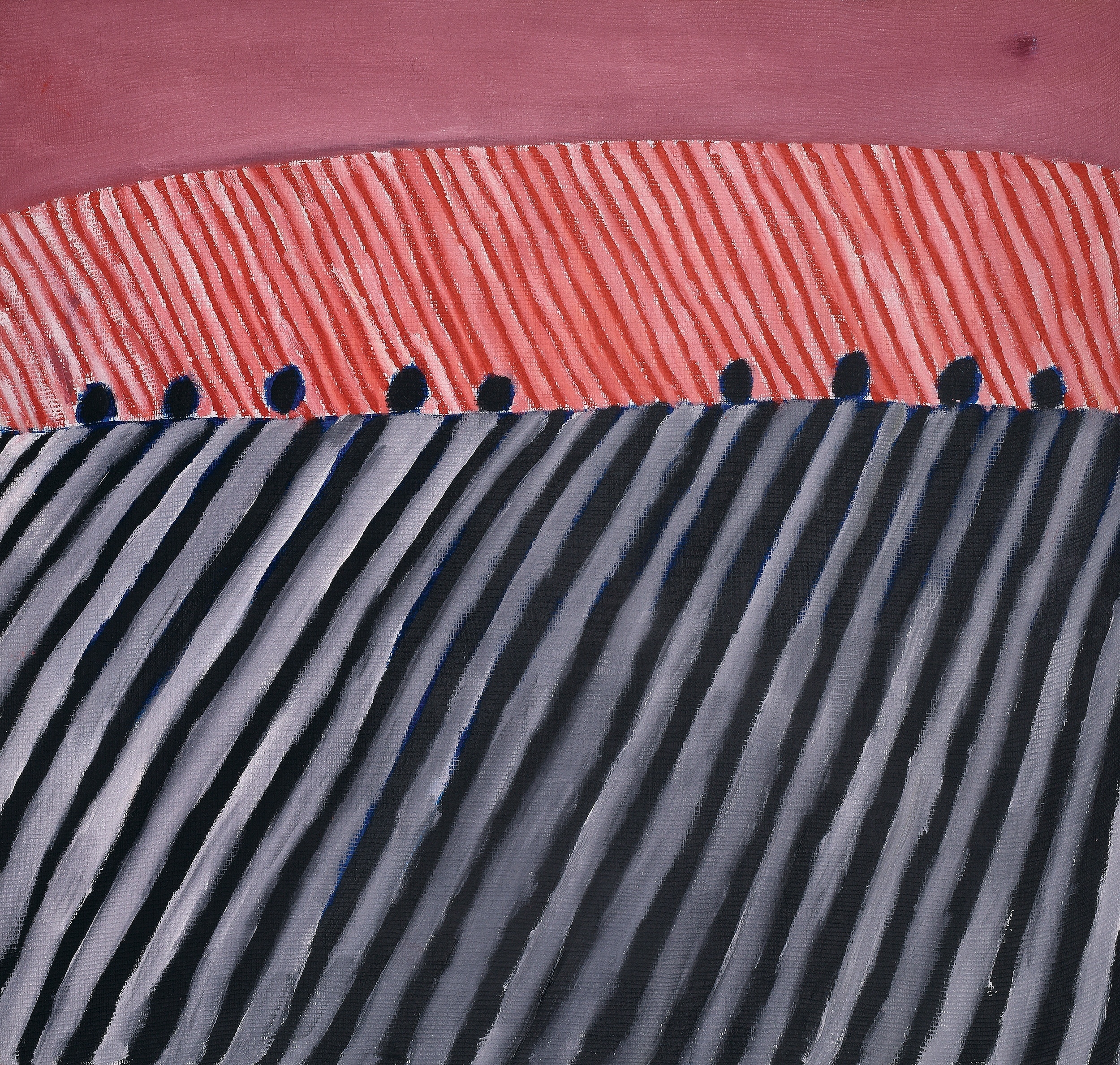 David Bartoň | Pruhované pole (2015) | MutualArt