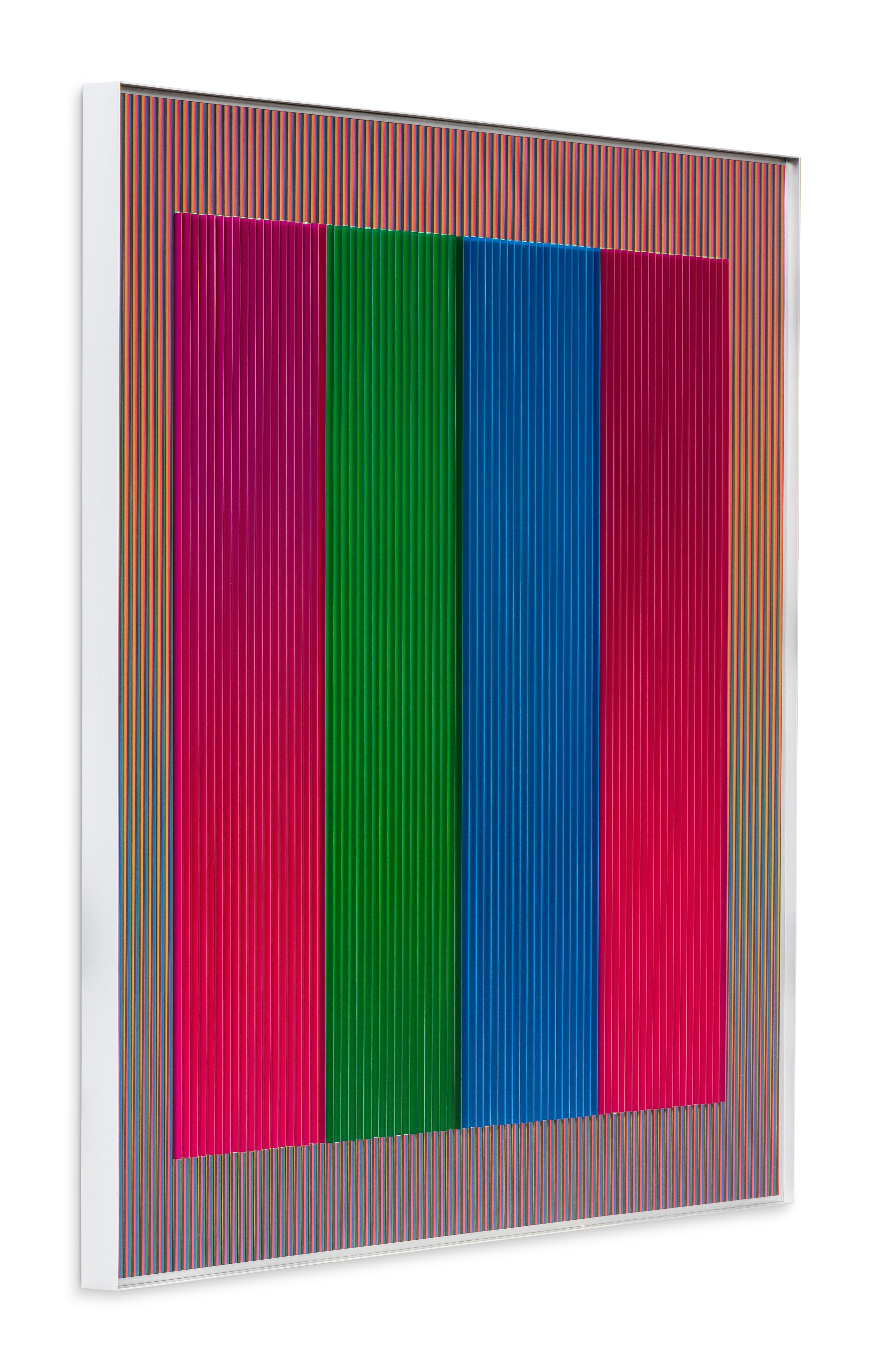 Carlos Cruz-Diez | Physichromie no. 1533 (2008) | MutualArt