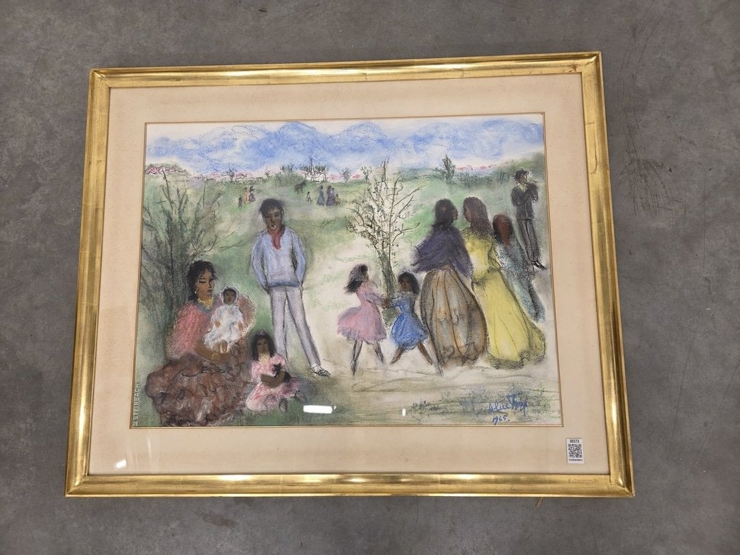 Alice Frey | Pique-nique en famille (1965) | MutualArt