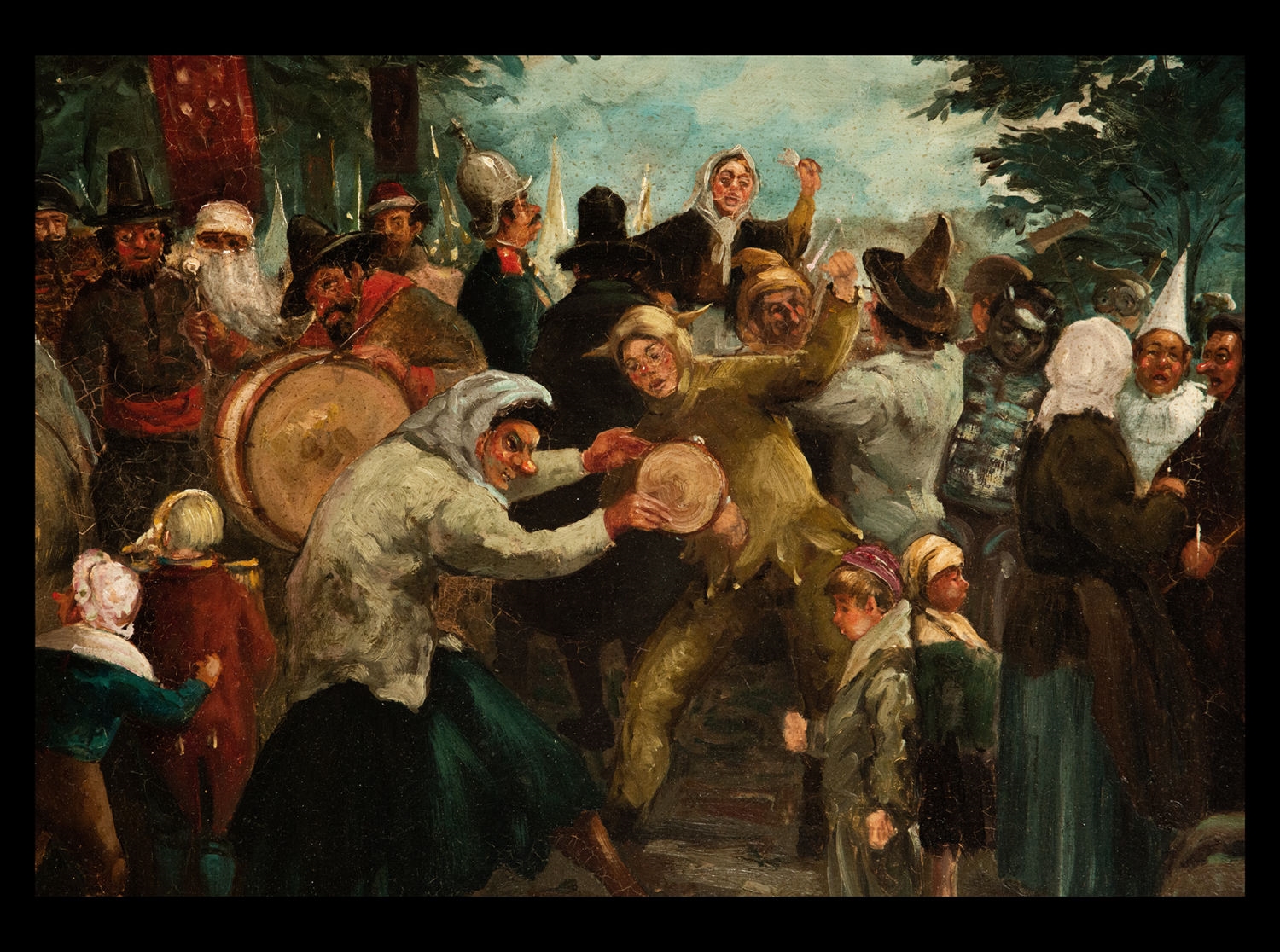 Flemish School 17th Century | Escena de Carnaval | MutualArt
