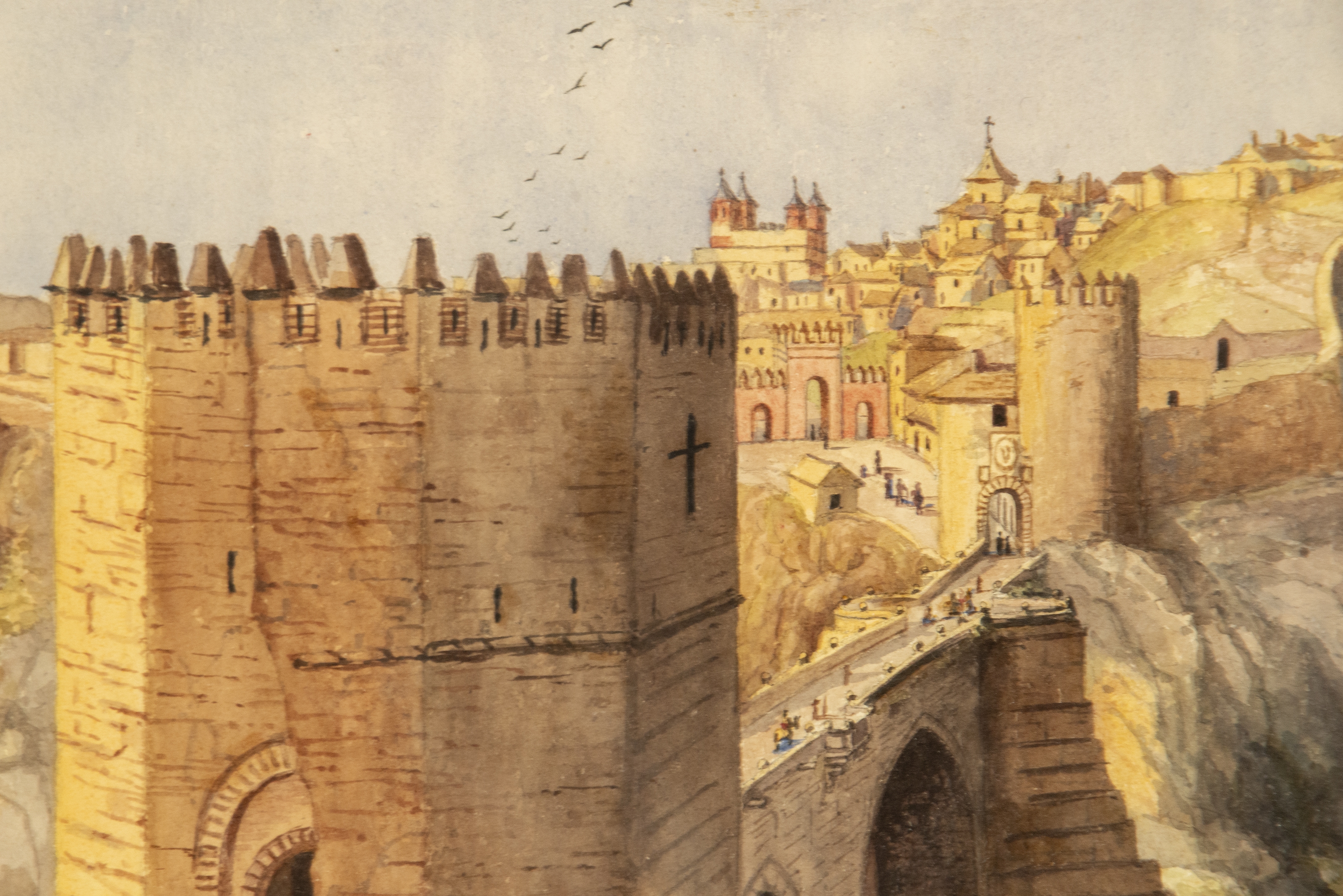 Genaro Pérez Villaamil | Escena de castillo | MutualArt