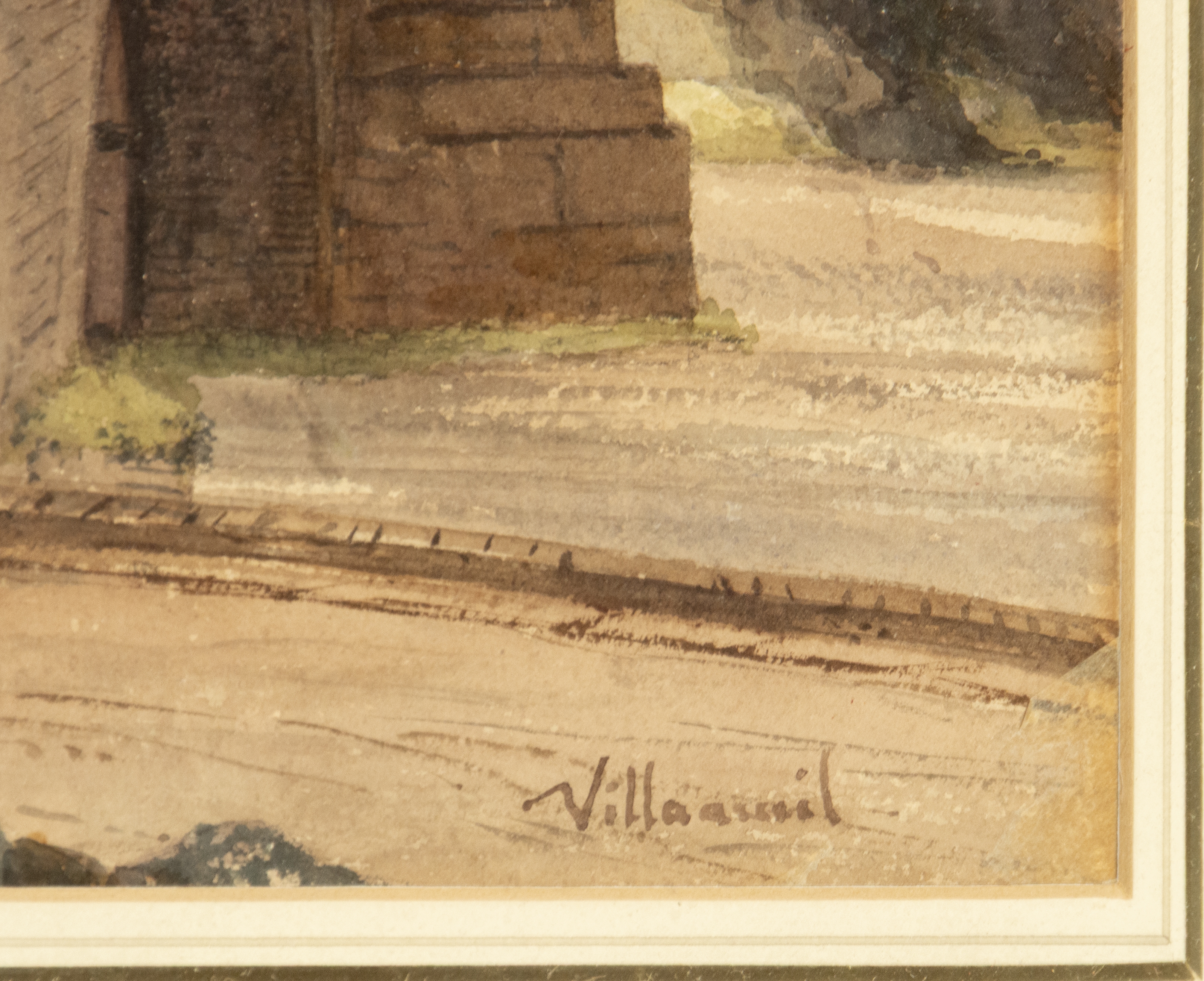 Genaro Pérez Villaamil | Escena de castillo | MutualArt