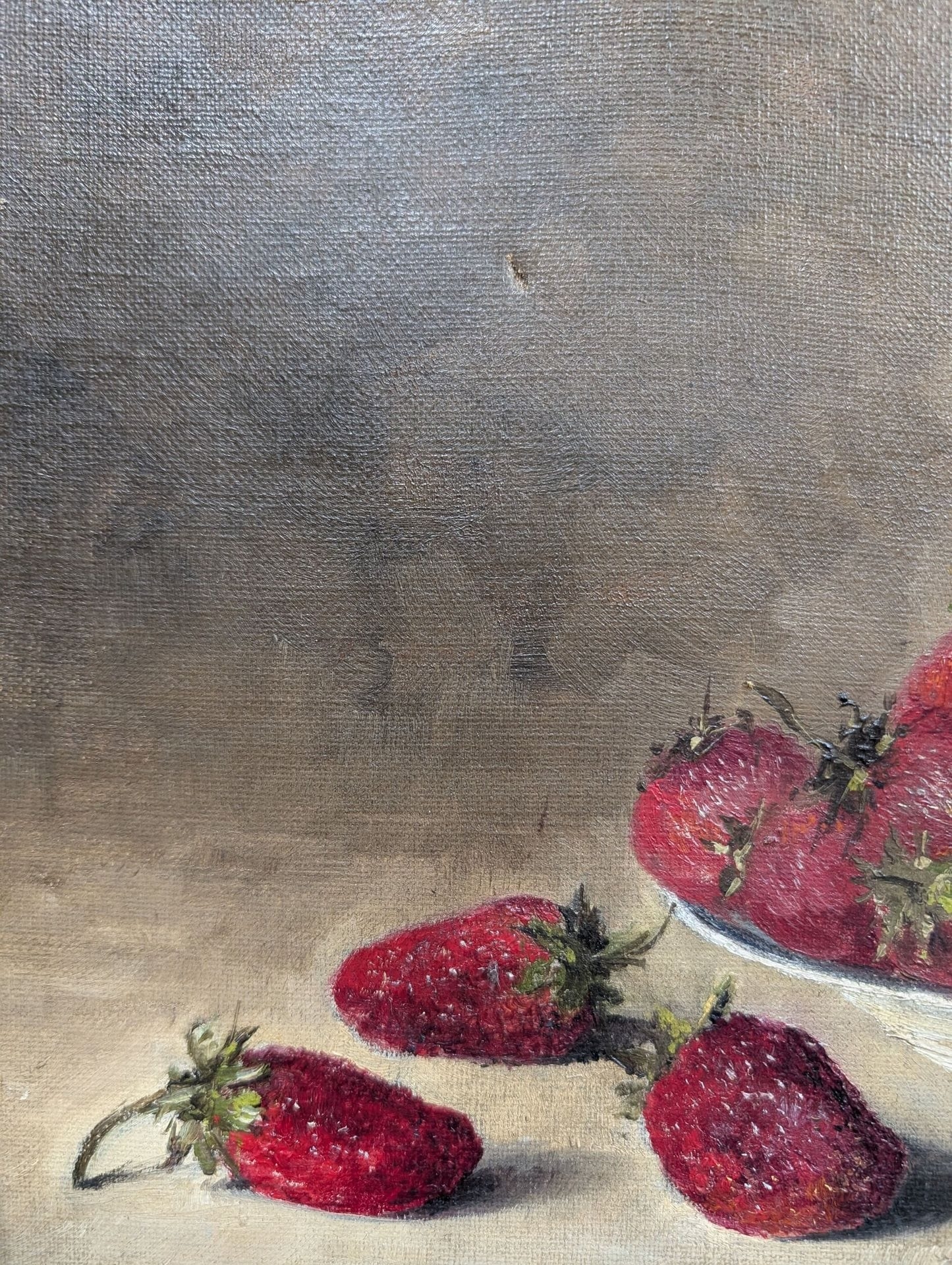 Unknown | Still life with red fruits | MutualArt