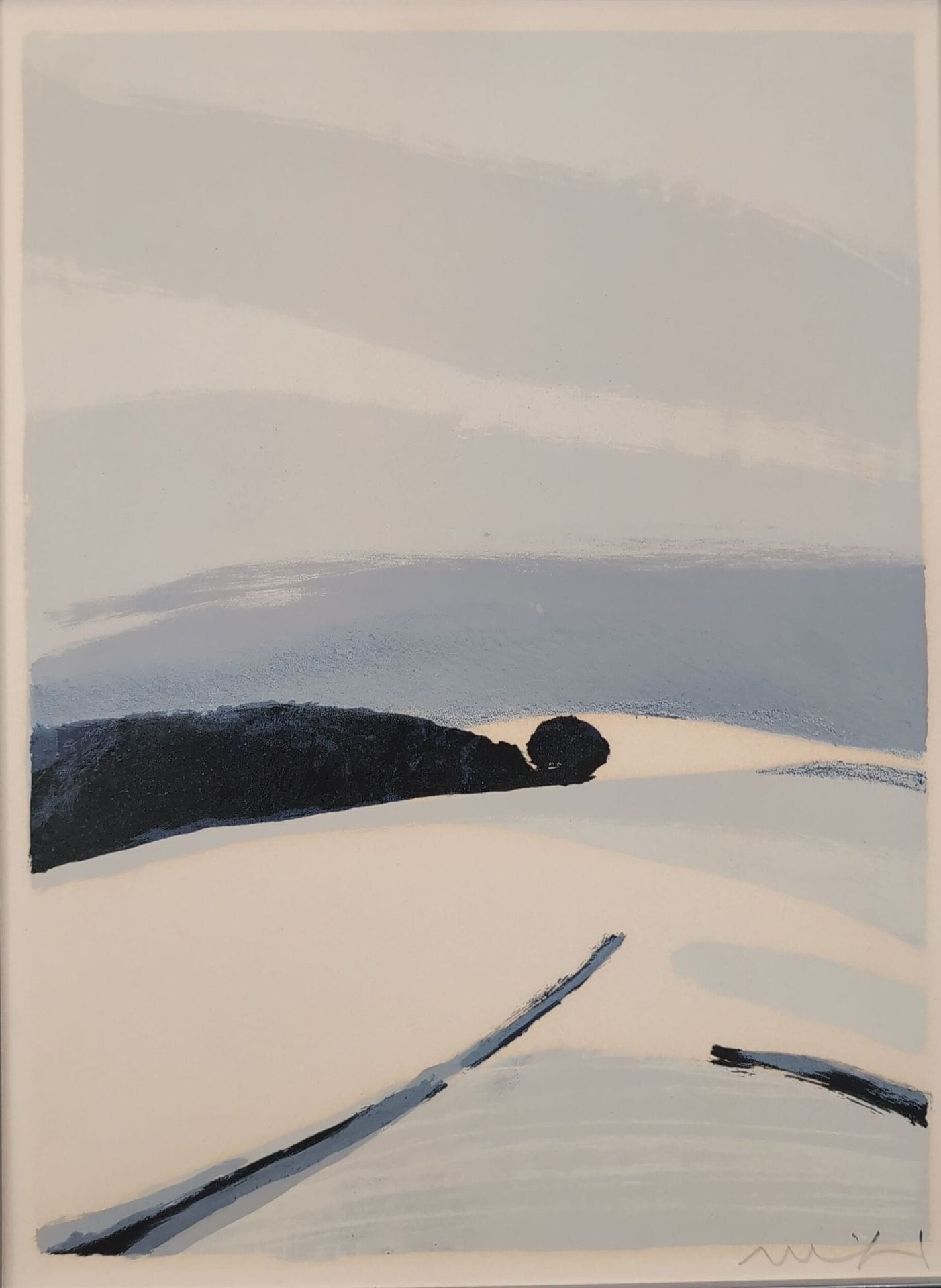 Roger Mühl | Snowy landscape | MutualArt