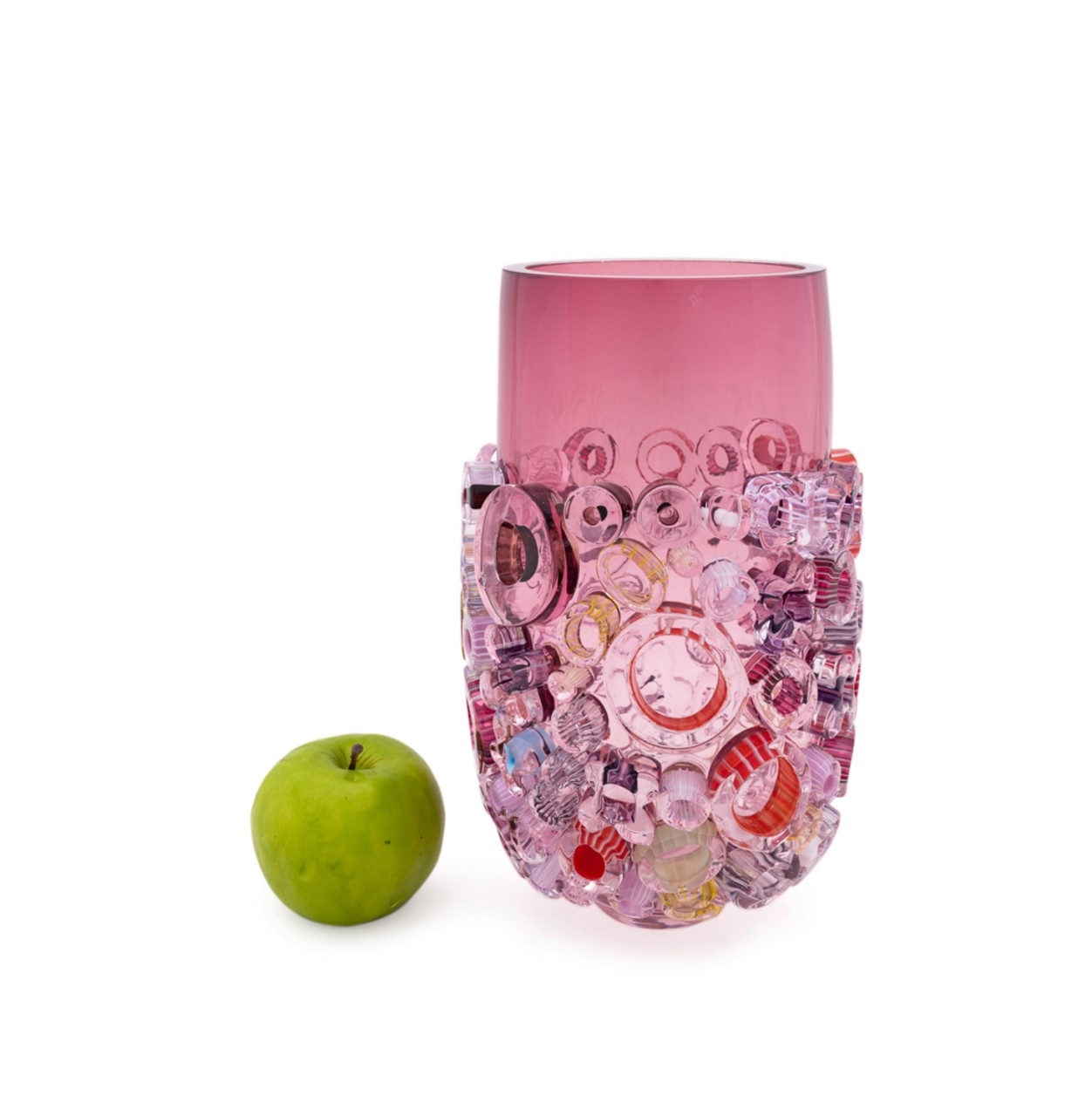 Sabine Lintzen | BRIGHT FIELD MURRINI GLASS VASE (2015) | MutualArt