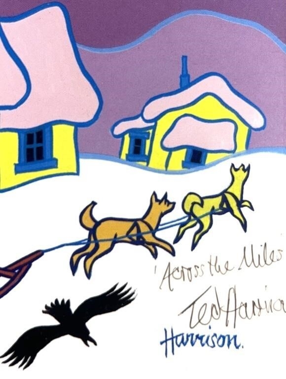 Ted Harrison | ACROSS THE MILES | MutualArt